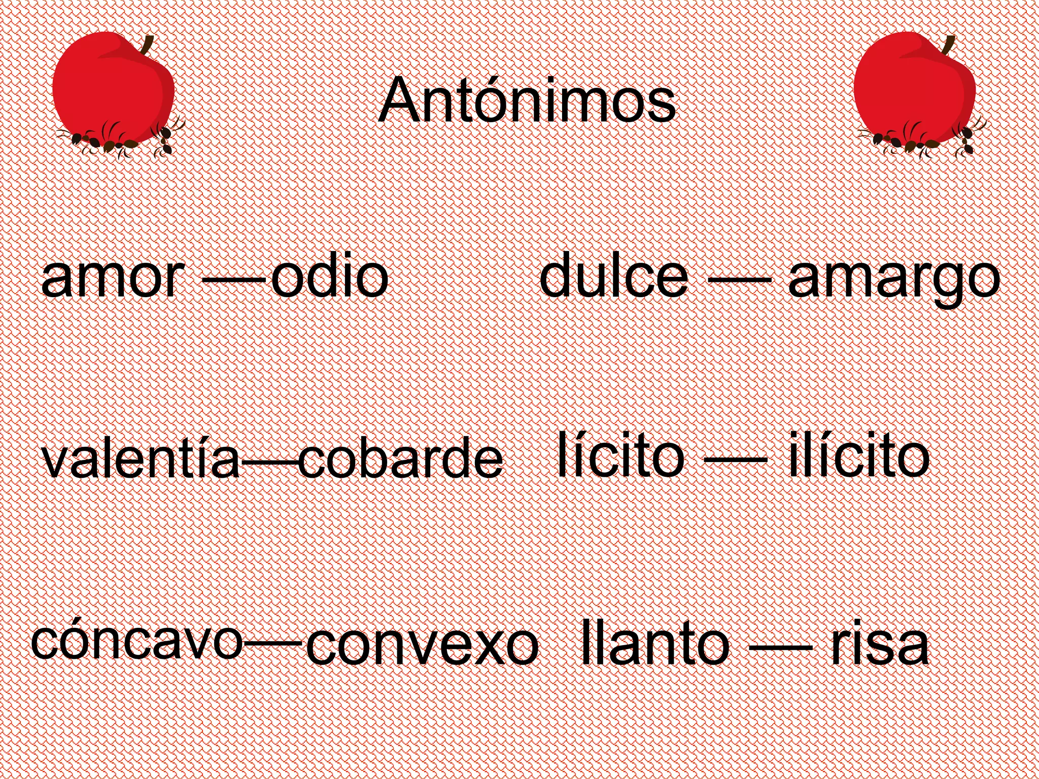 Sinonimos antonimos | PPT