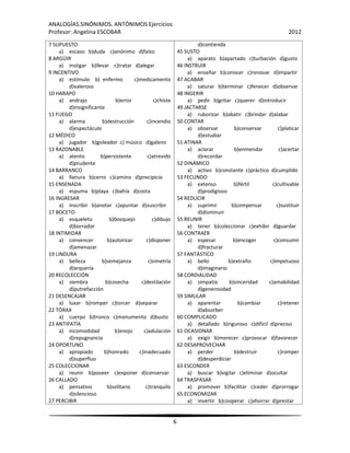 Sinonimos antonimos-analogias | PDF
