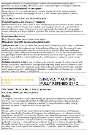 paraffin wax Sinopec maoming | PDF
