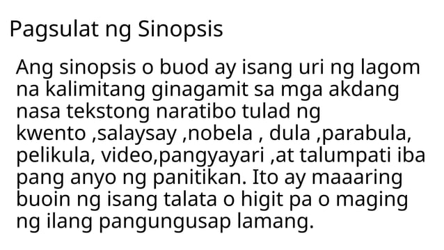 SINOPSIS.pptx........................... | PPTX
