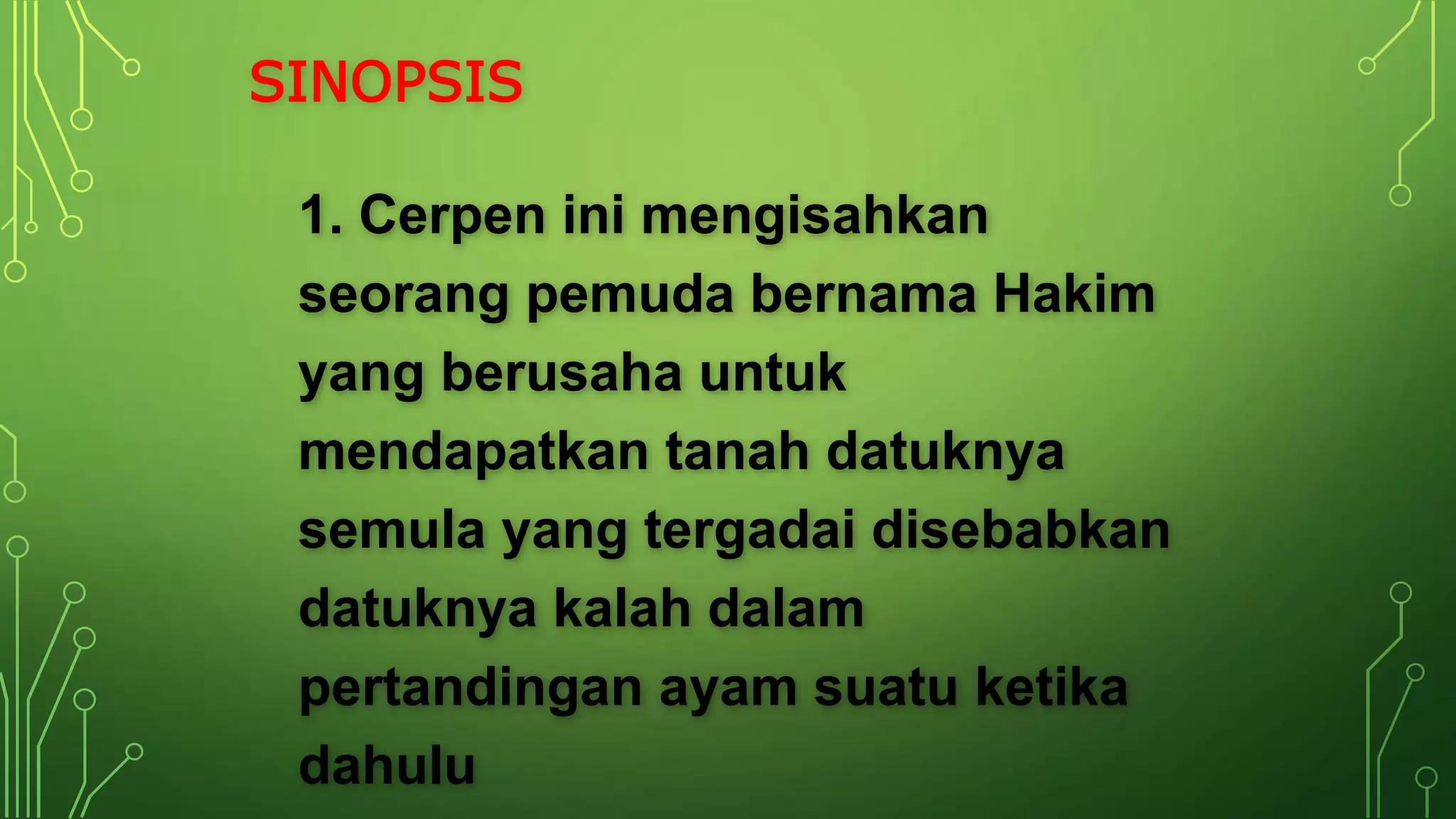 KADUK AYAM DAN RAJA SINOPSIS | PPTX