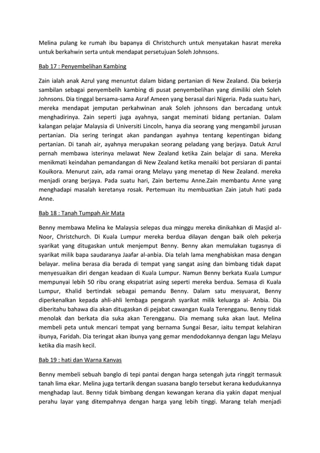 Sinopsis kabus di perbukitan | PDF