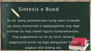 Sinopsis o Buod-WPS Office SAMPLE ONLY.PPTX
