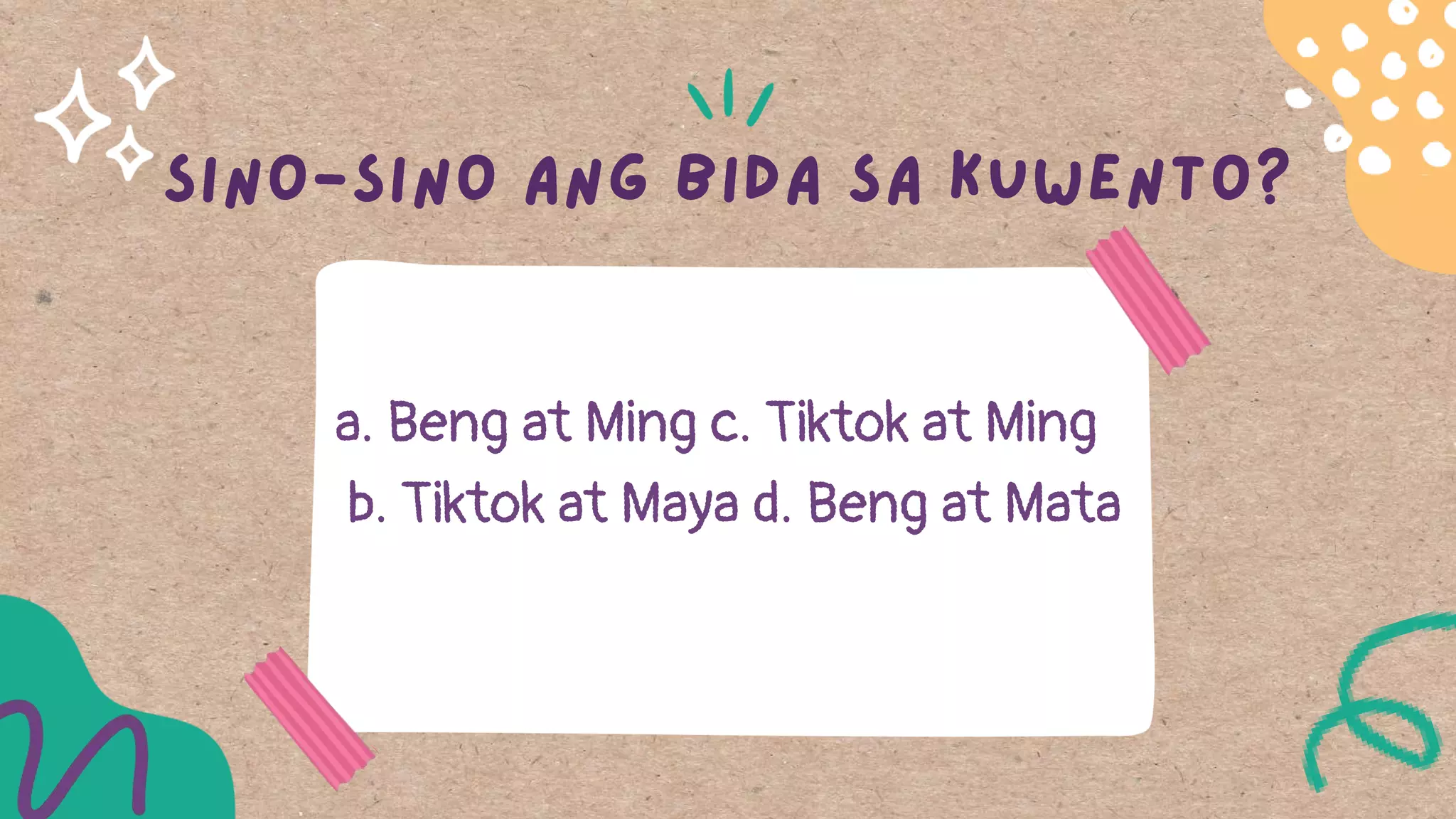 Magkaibigan (Pabula) | PPTX