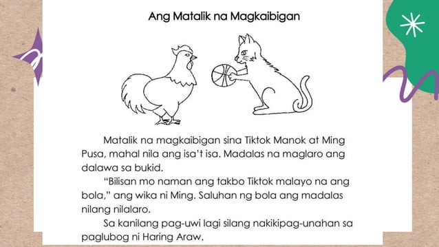 Magkaibigan (Pabula) | PPTX