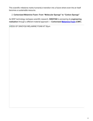 sinoyqx.com-Carbonized Melamine Foam_ A New “Air-to-Water and Carbon ...