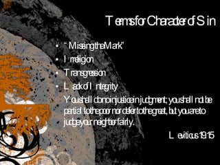 Sin Study | PPT