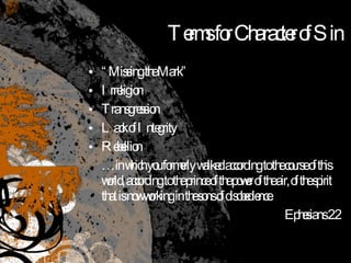 Sin Study | PPT | Christianity | Religion & Spirituality