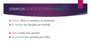 Sintagma nominal sujeto | PPT