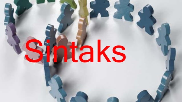 Sintaks | PPTX