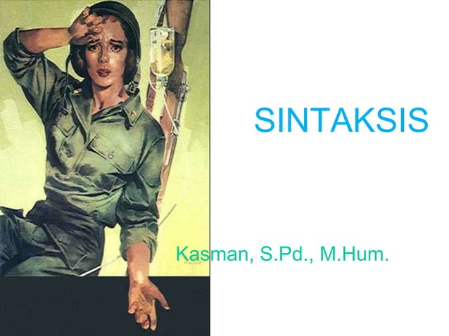Sintaksis | PPTX