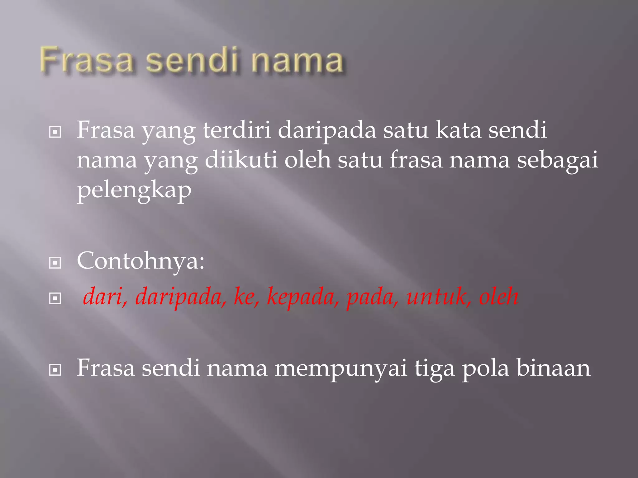 Sintaksis frasa | PPTX