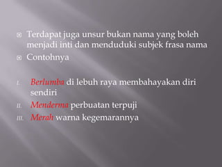 Sintaksis frasa | PPTX