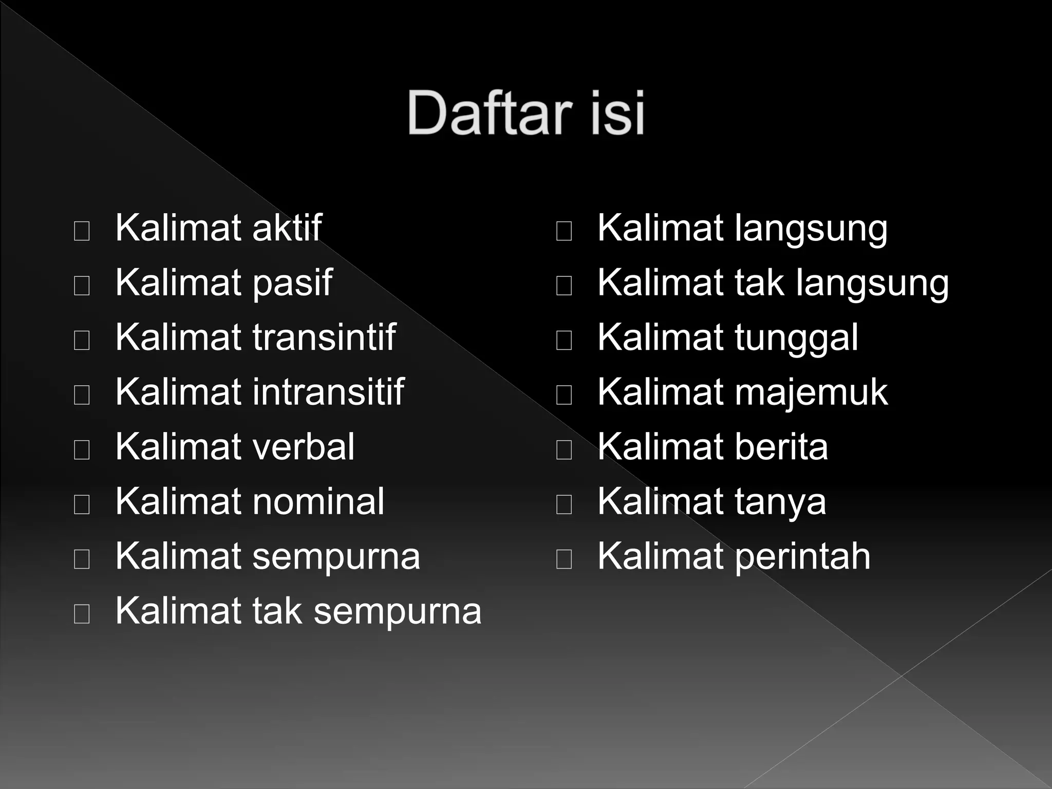 Sintaksis atau tata kalimat | PPTX