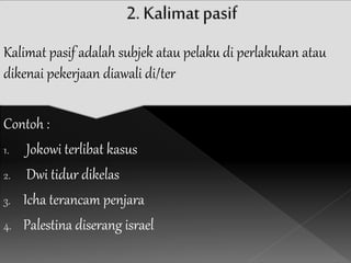 Sintaksis atau tata kalimat | PPTX