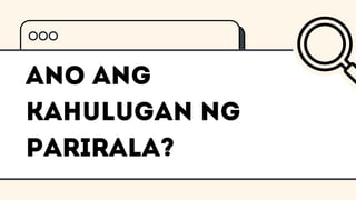 Sintaksis ng Wikang Filipino o Palabuoan | PDF