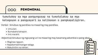 Sintaksis ng Wikang Filipino o Palabuoan | PDF