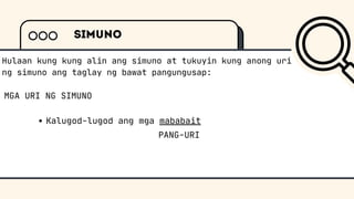 Sintaksis ng Wikang Filipino o Palabuoan | PDF
