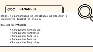 Sintaksis ng Wikang Filipino o Palabuoan | PDF