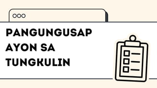 Sintaksis ng Wikang Filipino o Palabuoan | PDF