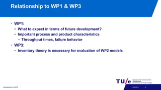 150616 Progress Update WP2 (Bram Westerweel) | PPTX