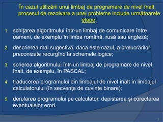 Sintaxa si limbajul pascal | PPT
