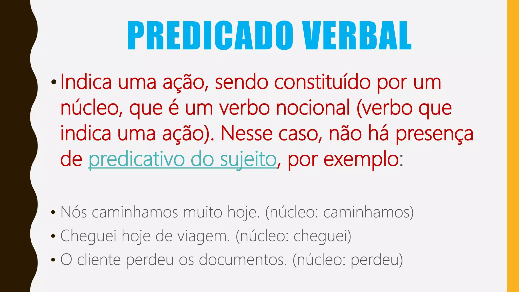Sintaxe , Tipos de Sujeito, Tipos de predicado e Exercícios, 7º 8º e 9º ...