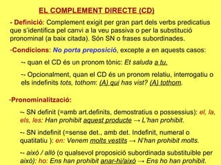 Sintaxi català | PPT