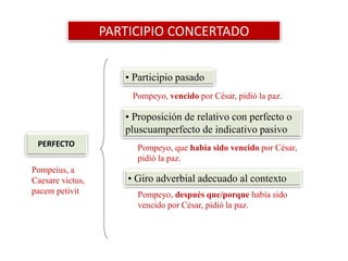 Sintaxis del participio latino | PPTX