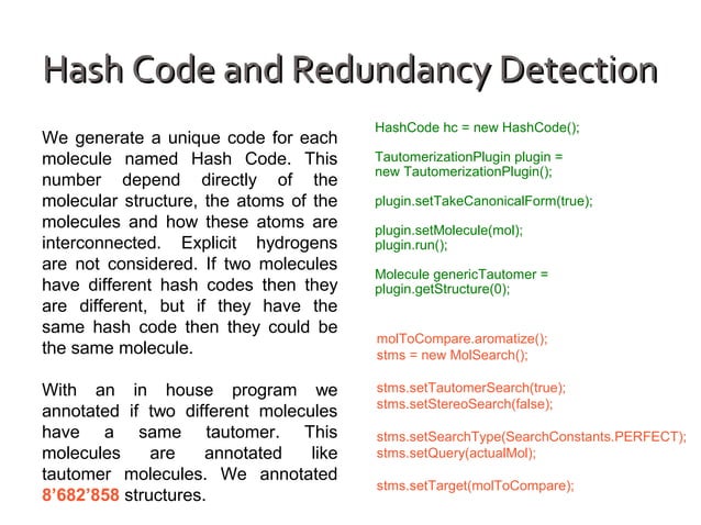 SintCompound: A Small Compound Database for Virtual Screening | PPT
