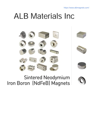Neodymium Iron Boron (NdFeB) Magnets Grades Data | PDF