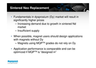 Designing with Dysprosium Free Permanent Magnets | PDF