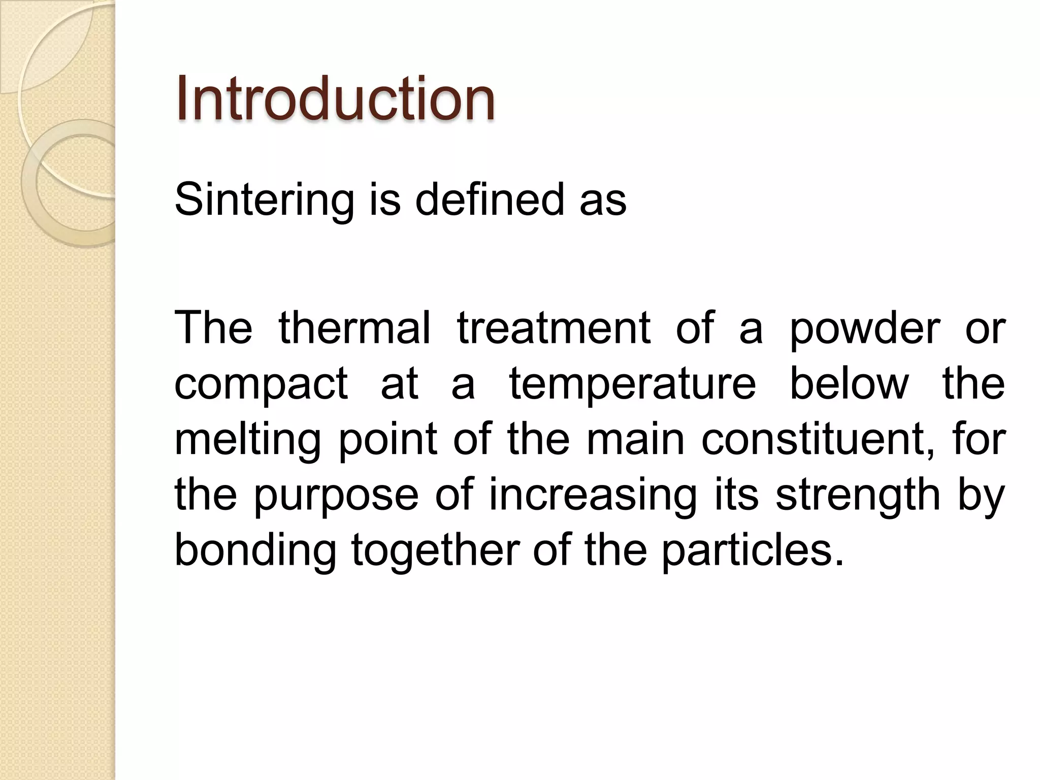 Sintering | PPTX