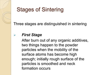 Sintering | PPTX