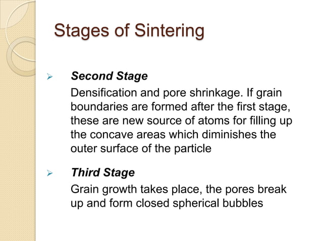 Sintering | PPTX | Geology | Science