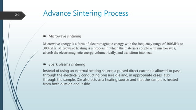 Sintering | PPTX