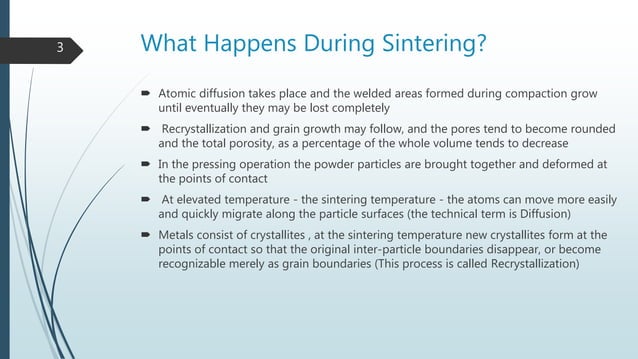 Sintering | PPTX