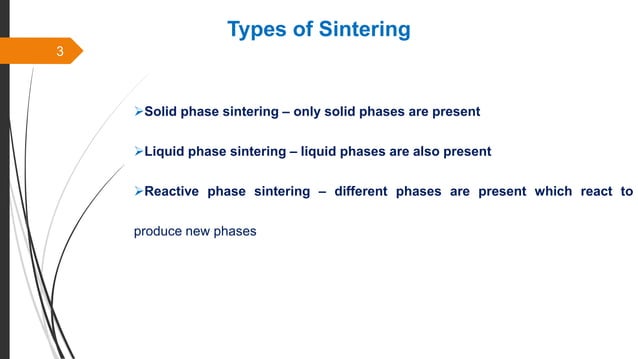 Sintering in Powder Metallurgy ( Liquid, Solid Phase Sintering) | PPTX