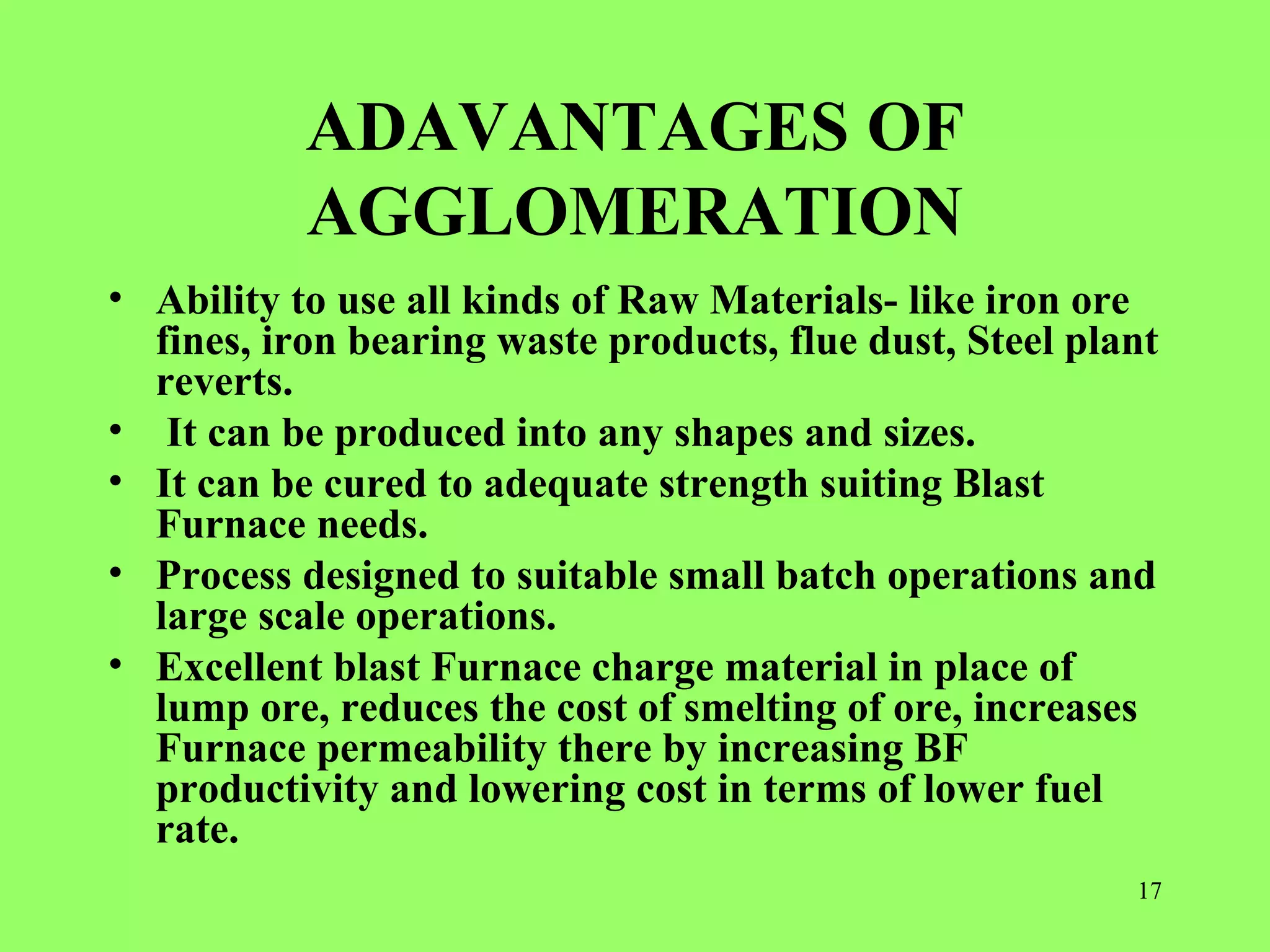Sintering plant at a glance | PPT