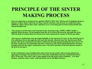 Sintering plant at a glance | PPT