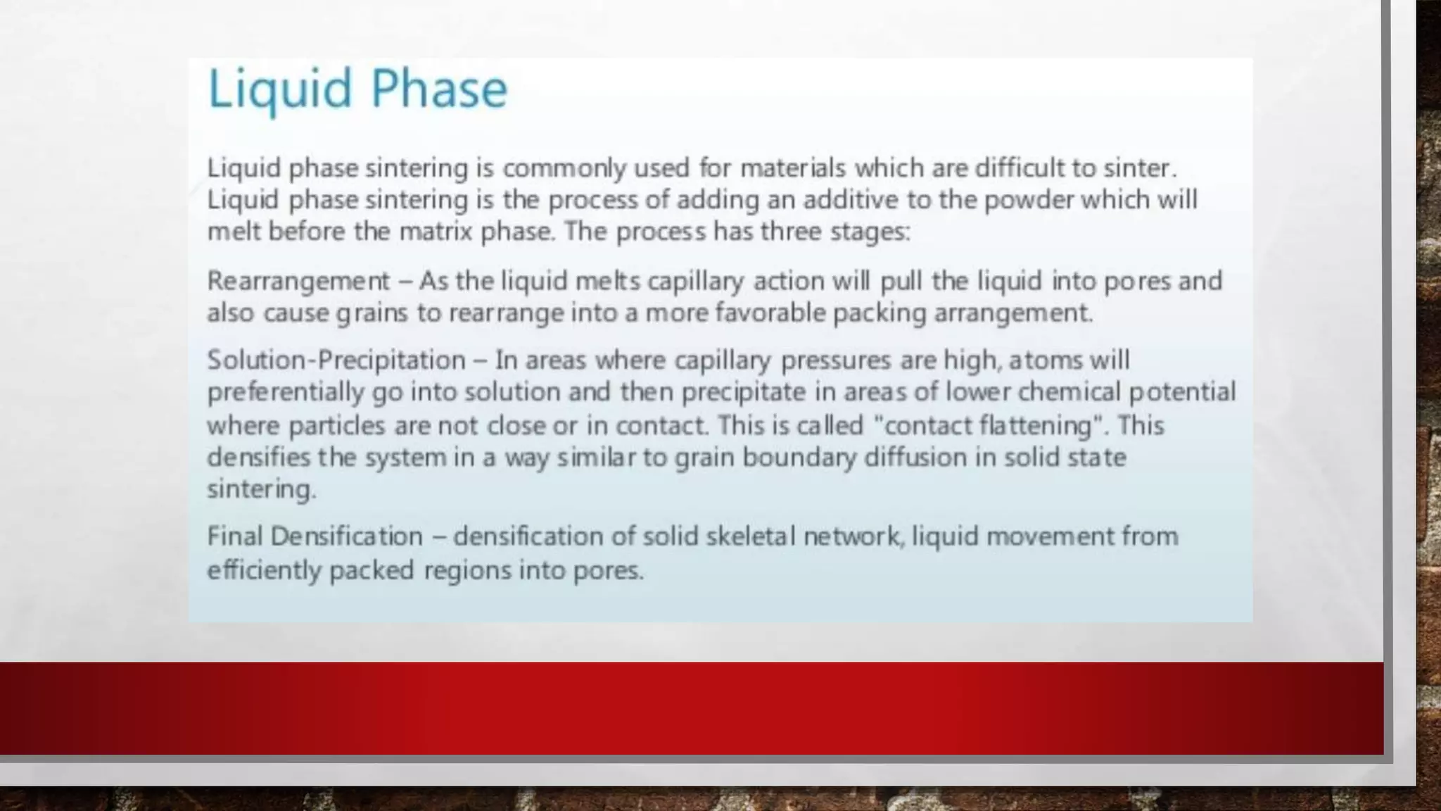 Sintering ppt | PPTX
