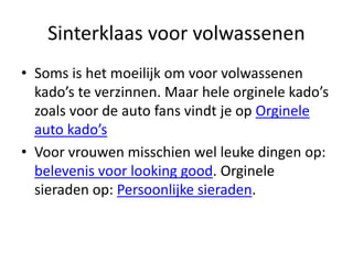 Sinterklaas | PPTX