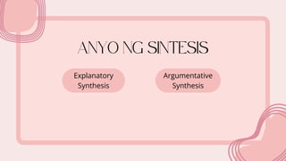 Sintesis o buod/Filipino sa Piling Larang.pdf