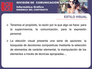 Sintesis Del Estilo Visual | PPT