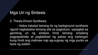 SINTESIS PILING LARANG EIM FILIPINO 12.pptx