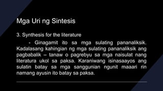 SINTESIS PILING LARANG EIM FILIPINO 12.pptx
