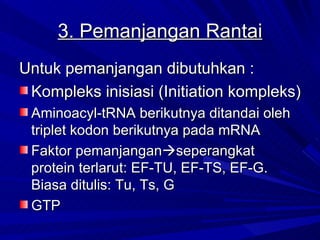 Sintesis protein | PPT