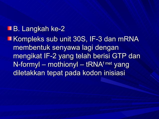 Sintesis protein | PPT