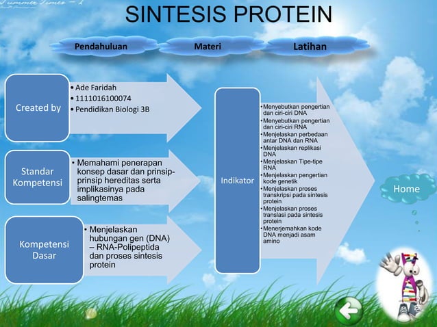 Sintesis protein | PPTX