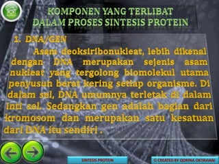 Sintesis protein | PPTX